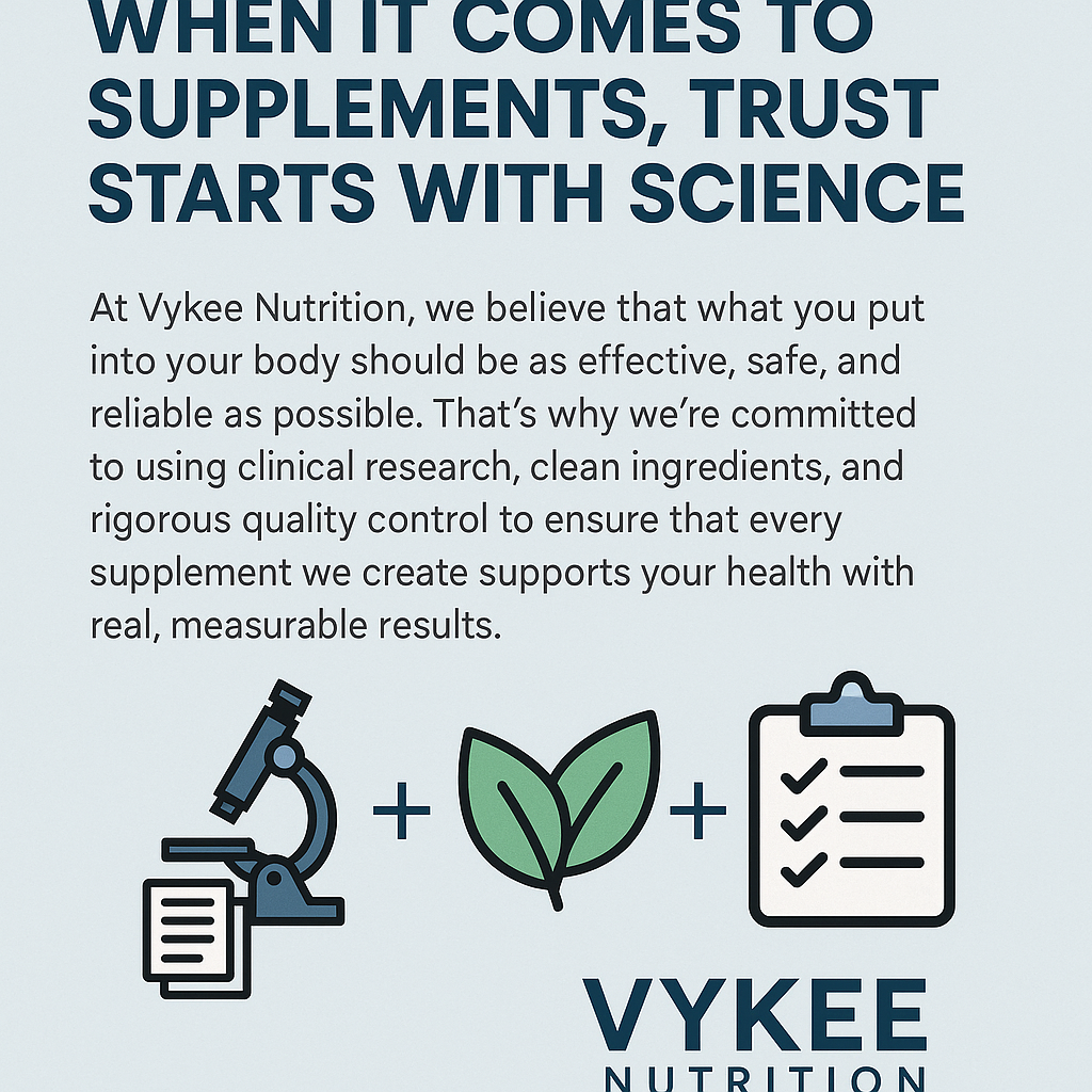 The Science Behind Vykee Nutrition's Supplements: Delving Into the Res